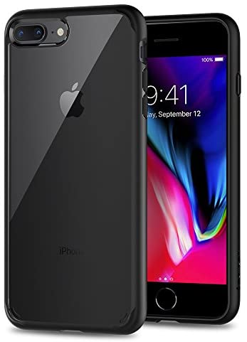 Spigen iPhone8 Plus ケース / iPhone7 Plus ケース 対応 背面クリア 耐衝撃 米軍MIL規格取得＜店内2点以上お買上げでさらに200円引クーポン進呈＞ Spigen iPhone8 Plus ケース / i...