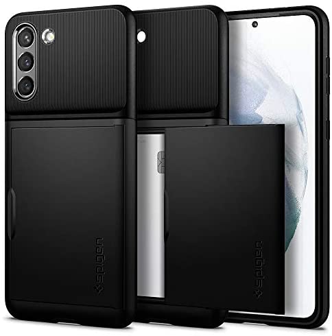 Spigen Galaxy S21 ケース [ SC-51B | SCG09 ] 収納ケース 耐衝撃 MIL規格 落下防止 IC＜店内2点以上お買上げでさらに200円引クーポン進呈＞ Spigen Galaxy S21 ケース [ SC-5...