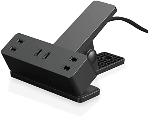 クリップ機構を搭載し、机などに挟んで利用することができる2ピン式の3個口タップです。タップを常設できないダイニングテーブルなどでテレワークや宿題をする際に、一時的に設置して利用するのに便利です。15mm〜35mmの厚さの板に設置が可能です。...