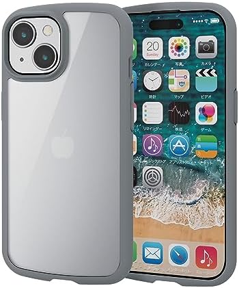 エレコム iPhone15 ケース TOUGH SLIM LITE 耐衝撃 衝撃吸収 薄型 軽量 ストラップシート付き＜店内2点以上お買上げでさらに200円引クーポン進呈＞ エレコム iPhone15 ケース TOUGH SLIM LITE...