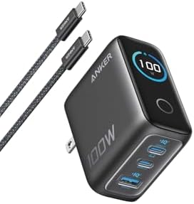 最大100Wの高出力：単ポート最大100W出力でスマートフォンやノートPCへも充電が可能タッチ操作対応のモニター搭載：モニターは製品内のボタンをタッチで操作が可能。合計出力、各ポートごとの出力状況や本体の温度状況などを確認が可能です持ち運び...