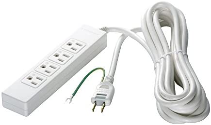 BUFFALO 3ピン電源タップ 4個口 スタンダード 2m ホワイト BSTAPST3420WH＜店内2点以上お買上げでさらに200円引クーポン進呈＞ BUFFALO 3ピン電源タップ 4個口 スタンダード 2m ホワイト BSTAPST...