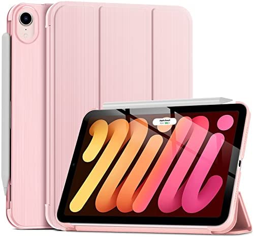 ProCase iPad Mini6 ケース 2021 8.3インチ、三つ折りスタンド　スマートカバー＜店内2点以上お買上げでさらに200円引クーポン進呈＞ ProCase iPad Mini6 ケース 2021 8.3インチ、三つ折りスタ...