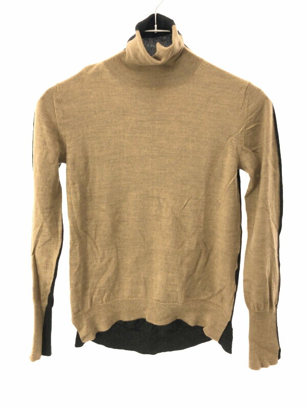 商品管理ID：IT7E2U7H4ZN9 BEIGE, ベイジ KEITH バイカラーハイネックニットセーター YA.0301 コンディションについて コンディションランクの基準は、当社が設けた基準となります。 感じ方には個人差がありますので...