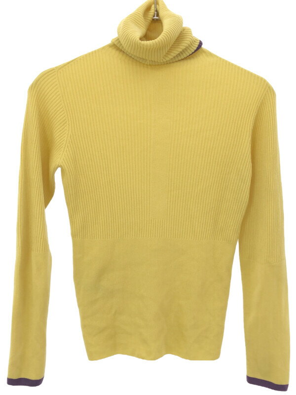 商品管理ID：ITSVHGAMWA7S CFCL シーエフシーエル 22AW cupro rib top 2 タートルネックリブニットセーター CF004KN035 コンディションについて コンディションランクの基準は、当社が設けた基準とな...