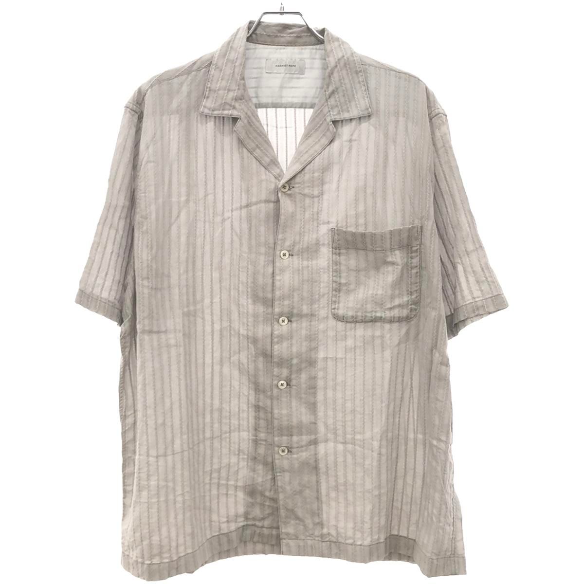 商品管理ID：ITU22MV7RTB4 ADAM ET ROPE アダムエロペ 24SS オーガニックコットン オープンカラー アソートハーフスリーブシャツ GMG-04120-A コンディションについて コンディションランクの基準は、当社...