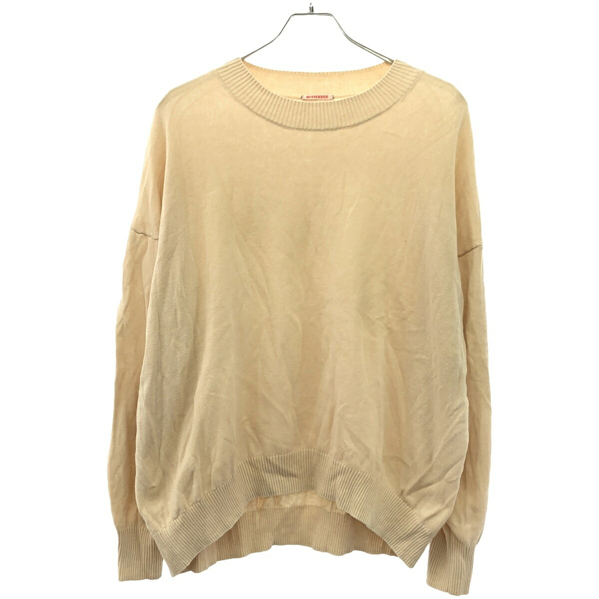 商品管理ID：ITKWPD0EJEEQ RYE TENDER ライテンダー MOORE SWEATER S/S リネンコットンニットセーター R21-01-01-011 コンディションについて コンディションランクの基準は、当社が設けた基準...