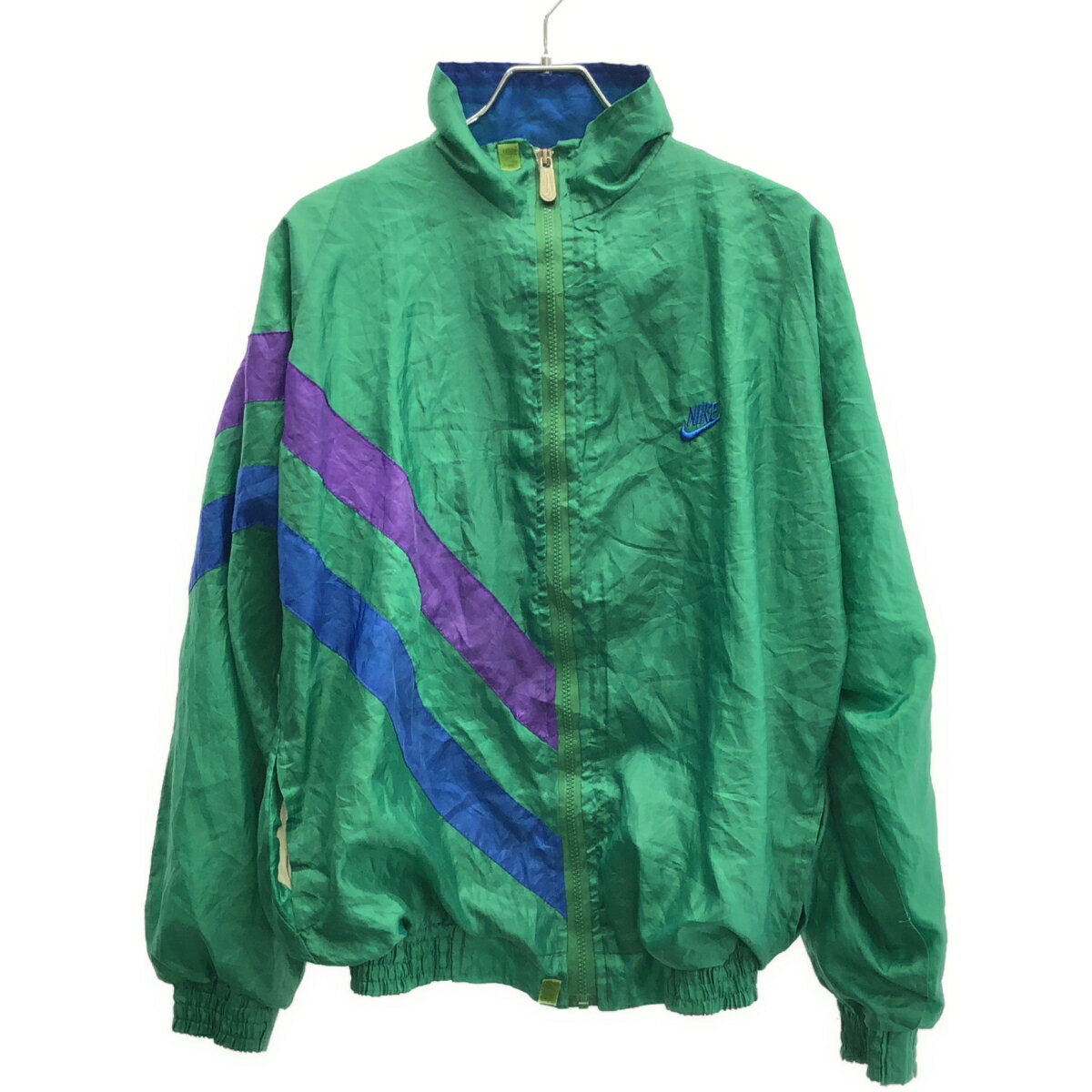 商品管理ID：ITSQJLEHYFSU NIKE ナイキ 1990's 銀タグ ナイロントラックジャケット コンディションについて コンディションランクの基準は、当社が設けた基準となります。 感じ方には個人差がありますので、参考程度にお考え...