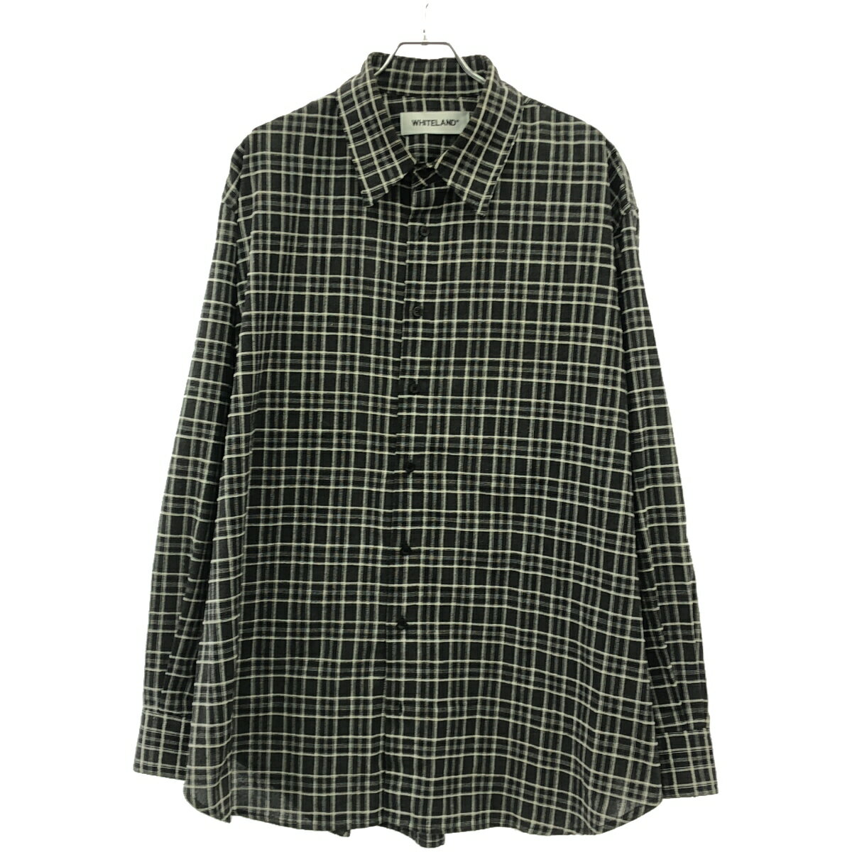 商品管理ID：ITOM6RVI3LD4 WHITELAND ホワイトランド 22AW コットンチェックロングスリーブシャツ 22A-SHL372-WL コンディションについて コンディションランクの基準は、当社が設けた基準となります。 感じ...