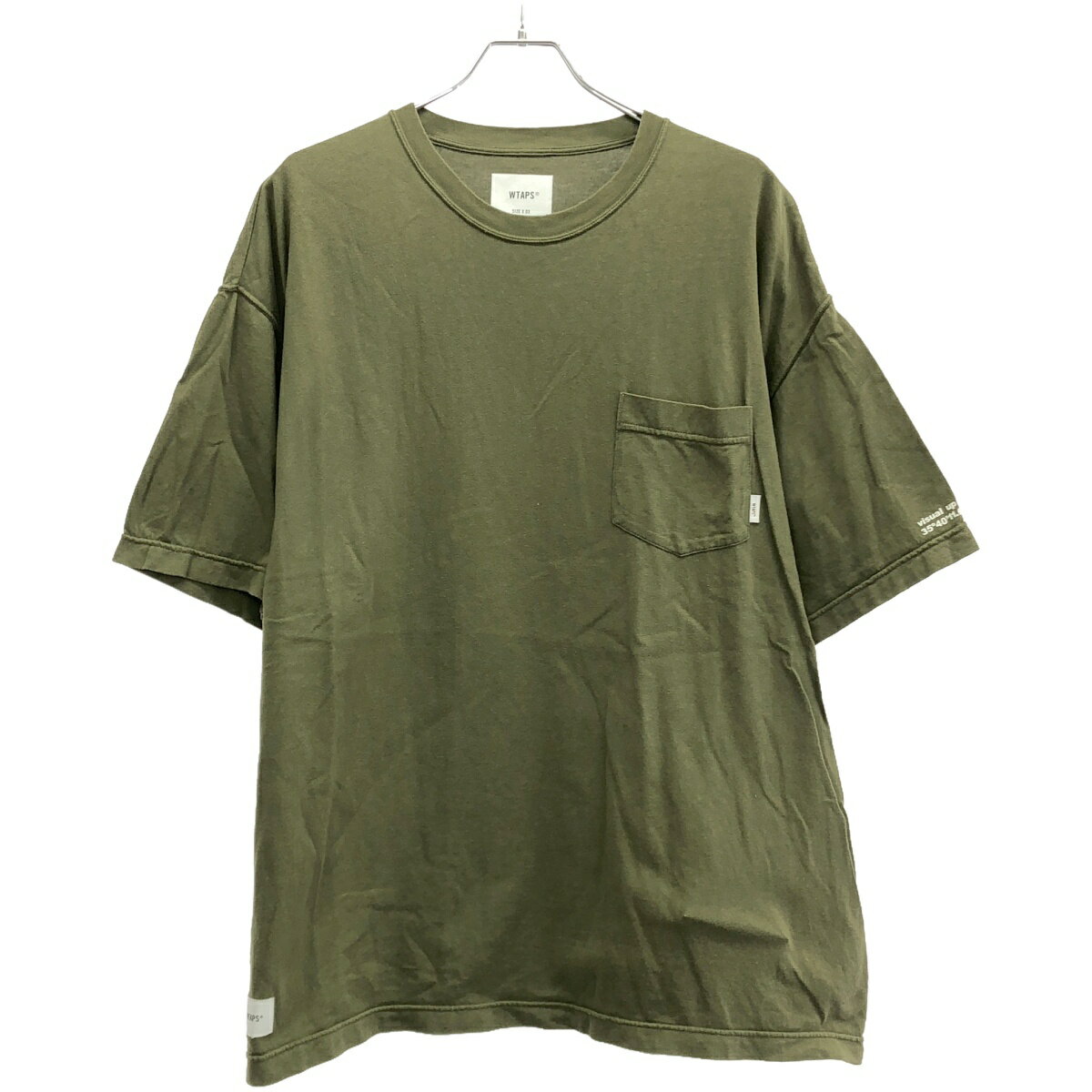 商品管理ID：ITQGDSW9ORQ6 WTAPS ダブルタップス 22SS ポケットTシャツ 221ATDT-CSM01 コンディションについて コンディションランクの基準は、当社が設けた基準となります。 感じ方には個人差がありますので、...