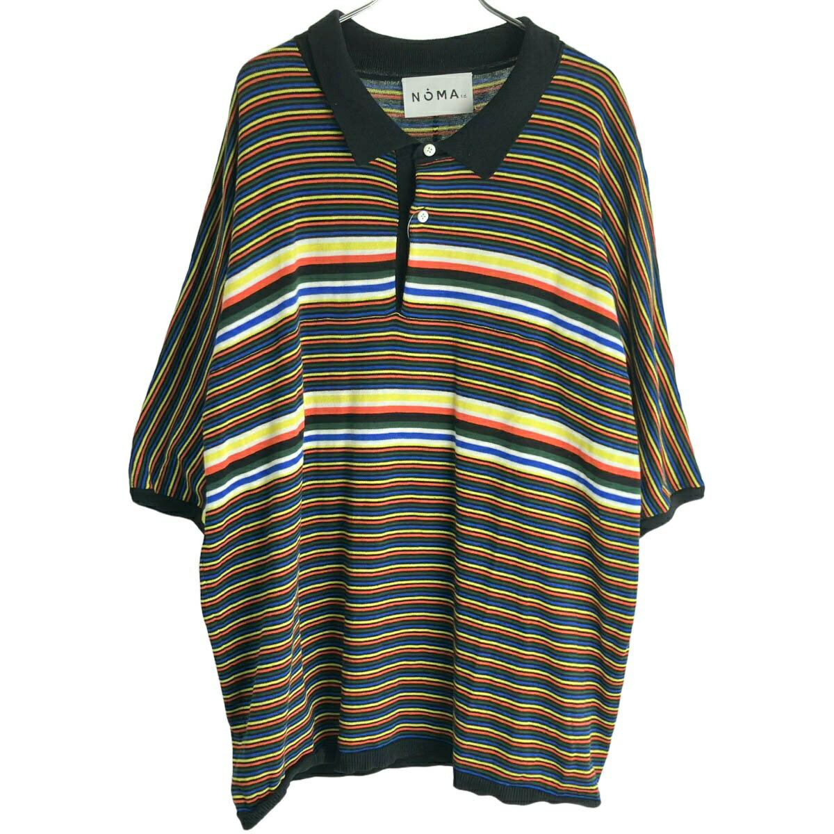 商品管理ID：ITOEX00FNAK8 NOMA t.d. ノーマティーディー 23SS Stripe Polo コットンストライプポロシャツ N35-KN02 コンディションについて コンディションランクの基準は、当社が設けた基準となりま...