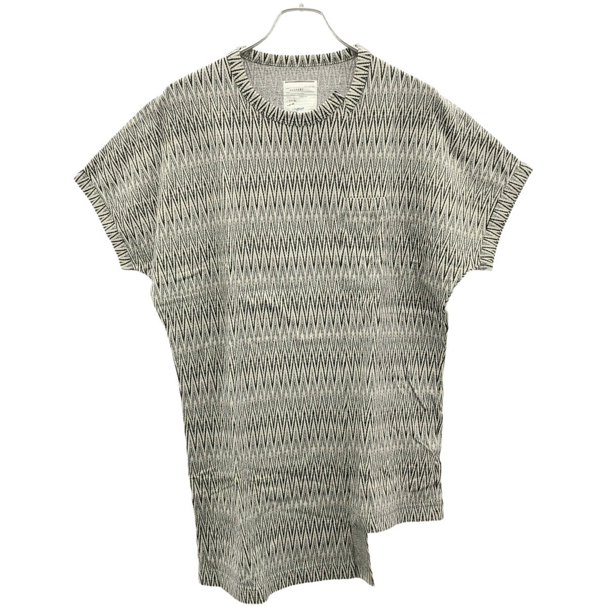 商品管理ID：ITN715K5G7GQ SHAREEF シャリーフ JAGGED JQ S/S PO ジャガードアシンメトリーTシャツ 23315055 コンディションについて コンディションランクの基準は、当社が設けた基準となります。 感...