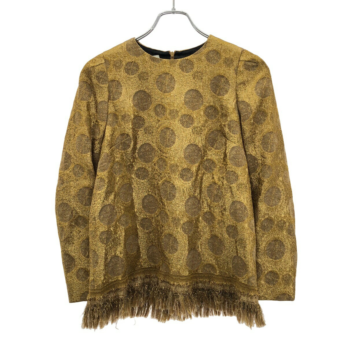 商品管理ID：IT4MA8G9QQK4 DRIES VAN NOTEN ドリスヴァンノッテン 15AW メタルジャガードフリンジ プルオーバートップス 71-01-56-01102 コンディションについて コンディションランクの基準は、当社...