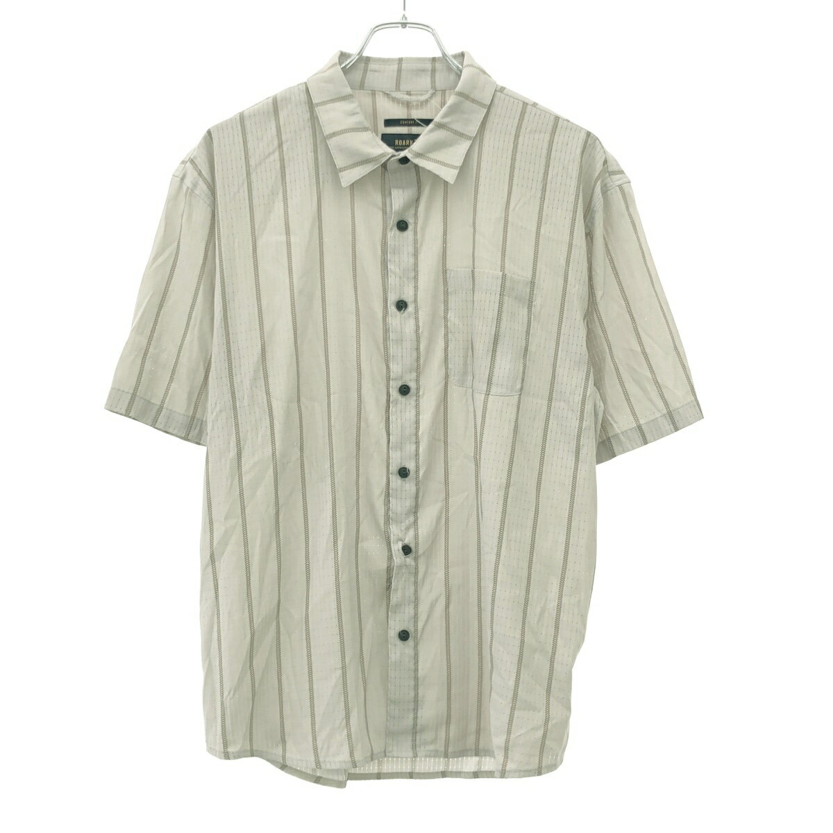 商品管理ID：IT73OY7LKP63 ROARK ロアーク VERTICAL STRIPE" BLESS UP SS ショートスリーブストライプシャツ RWJ1102 コンディションについて コンディションランクの基準は、当社が設けた基準...