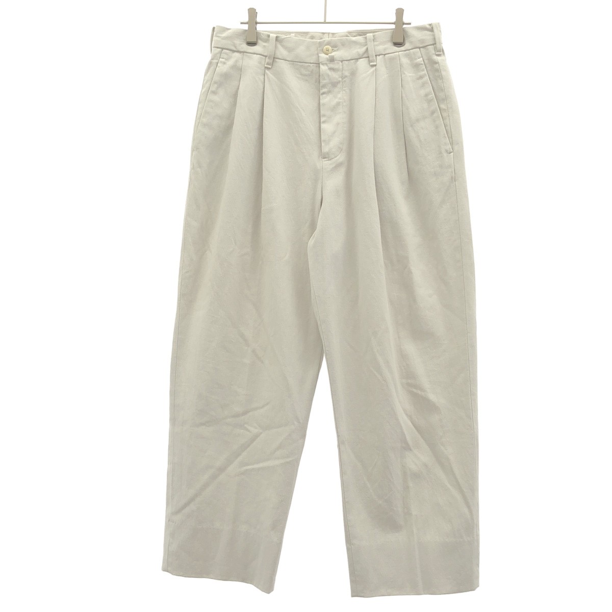 商品管理ID：ITJYE6FZ605C MAATEE＆SONS マーティーアンドサンズ 23SS 俺のCHINO-PAN 強撚GABA GARMENT DYED パンツ MT3103-0205A コンディションについて コンディションランク...