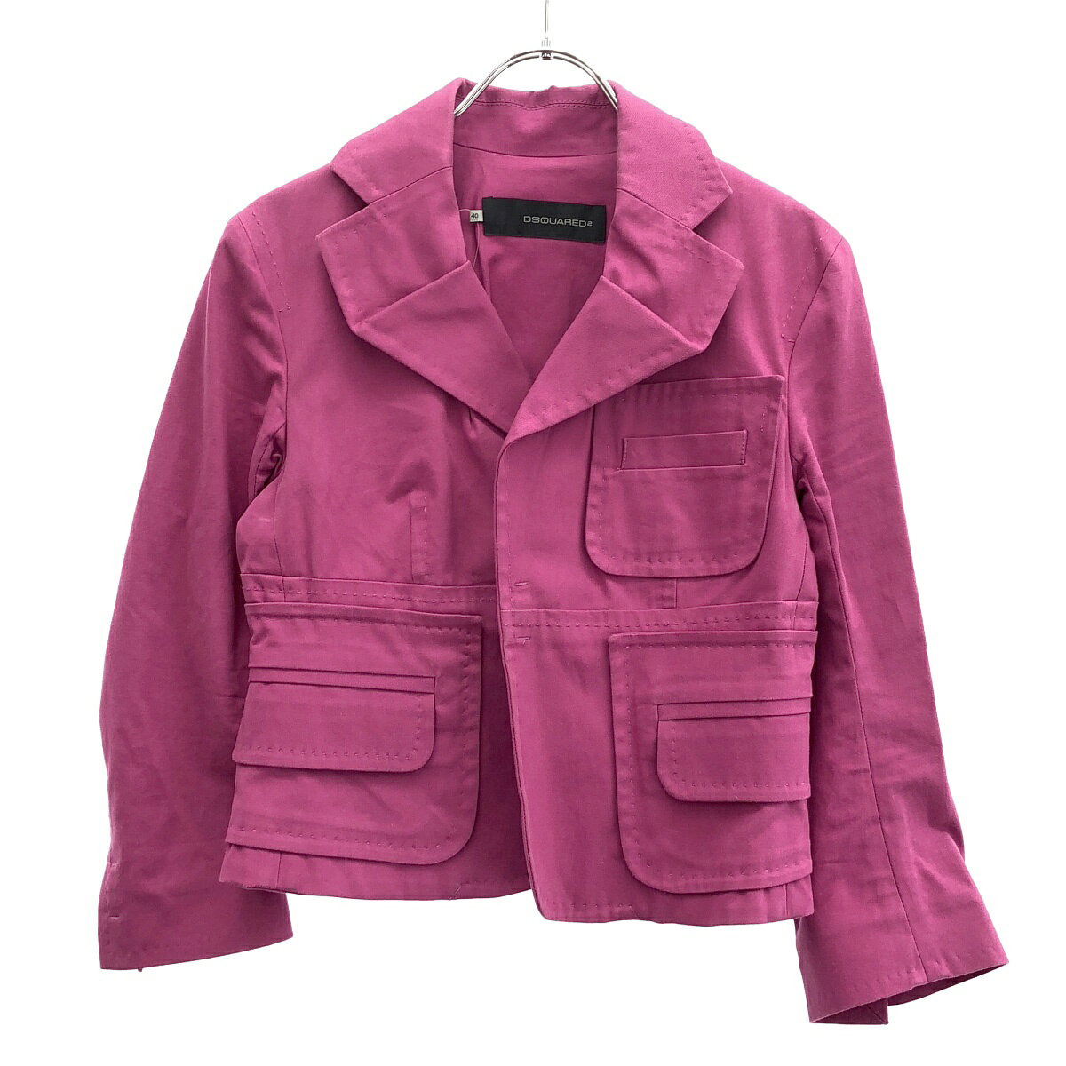 商品管理ID：IT18FDY8WTG3 DSQUARED2 ディースクエアード 2005SS コットンミリタリージャケット 72 G030 コンディションについて コンディションランクの基準は、当社が設けた基準となります。 感じ方には個人差...