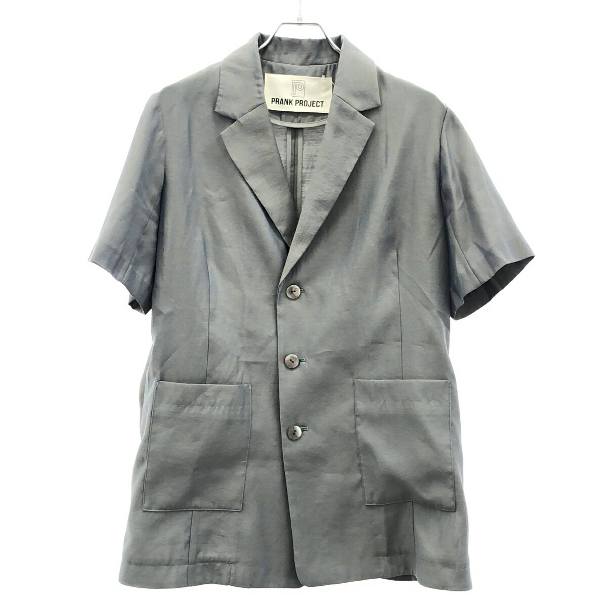 商品管理ID：IT52OOCFJJUG PRANK PROJECT プランクプロジェクト 24SS Half Sleeve Easy Jacket ハーフスリーブイージージャケット 31241115102 コンディションについて コンディシ...