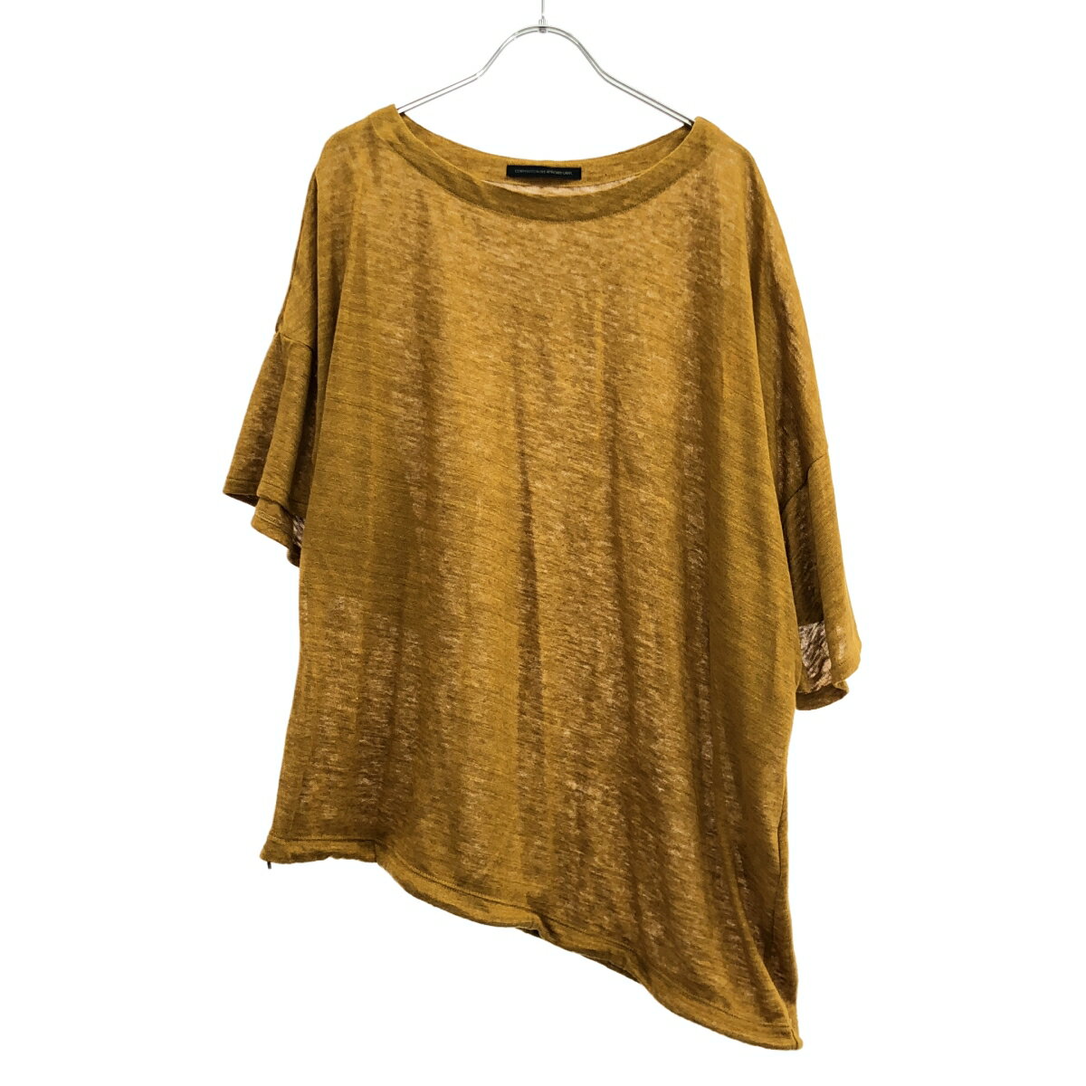 商品管理ID：IT5SY1YKVN1W Y's ワイズ アシンメトリーリネンニットTシャツ YP-T24-672 コンディションについて コンディションランクの基準は、当社が設けた基準となります。 感じ方には個人差がありますので、参考程度に...