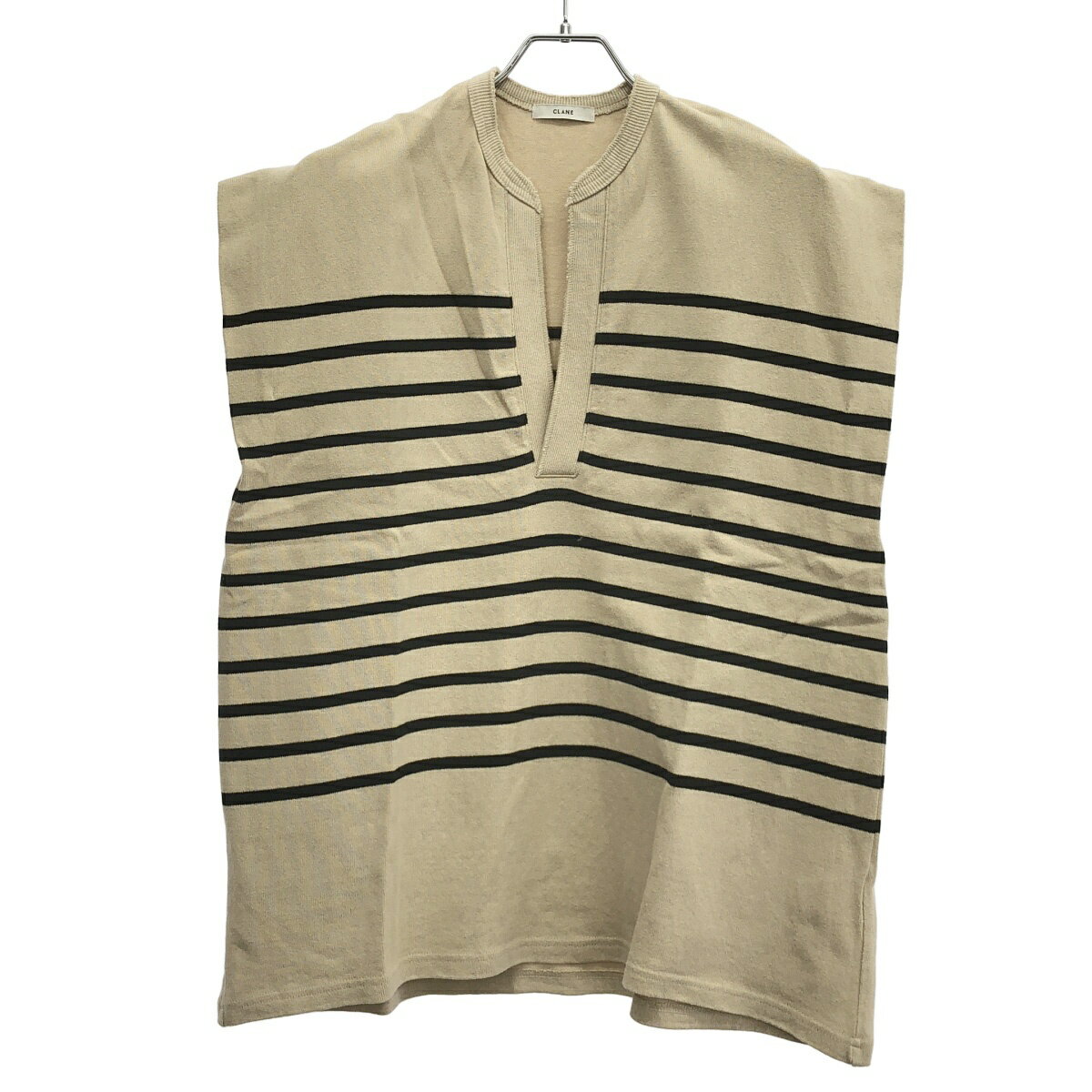 商品管理ID：IT5T1EFGETFW CLANE クラネ WIDE HENLEY NECK N/S BORDER TOPS ボーダートップス 14105-1362 コンディションについて コンディションランクの基準は、当社が設けた基準とな...