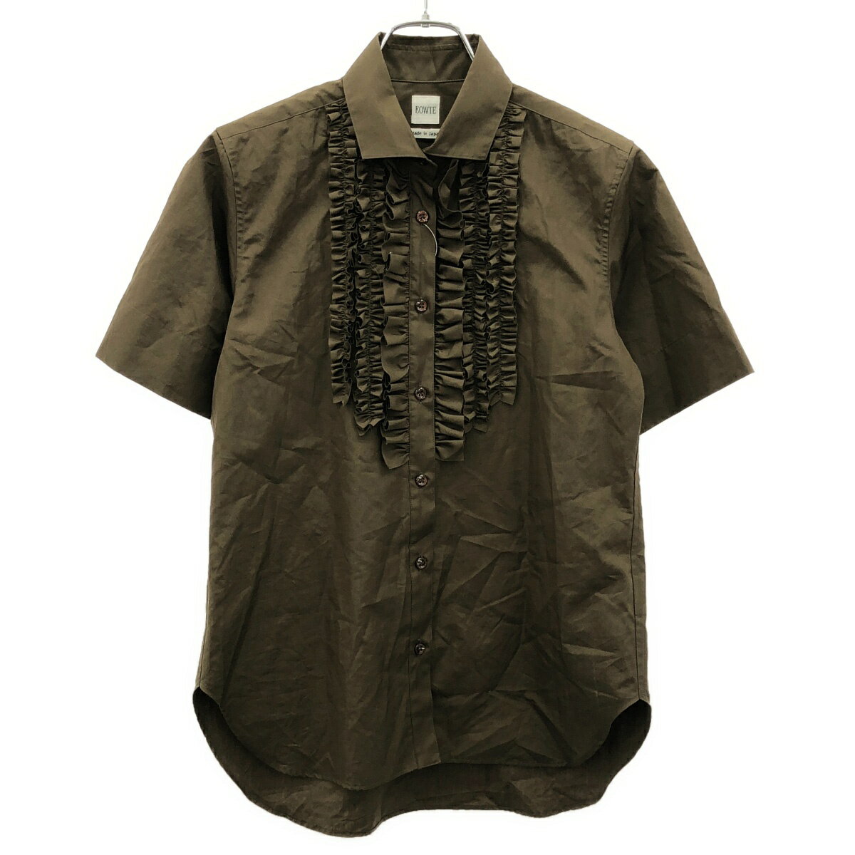 商品管理ID：ITW7644VP6R4 BOWTE バウト 24SS FINX COTTON FRILL DRESS SHIRT ショートスリーブシャツ 241-01-0014 コンディションについて コンディションランクの基準は、当社が設...