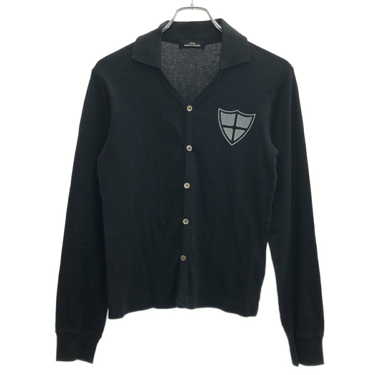 商品管理ID：IT3M1XTFE36Q tricot COMME des GARCONS トリココムデギャルソン 2005SS エンブレムプリントカーディガン TO-T058 コンディションについて コンディションランクの基準は、当社が設け...