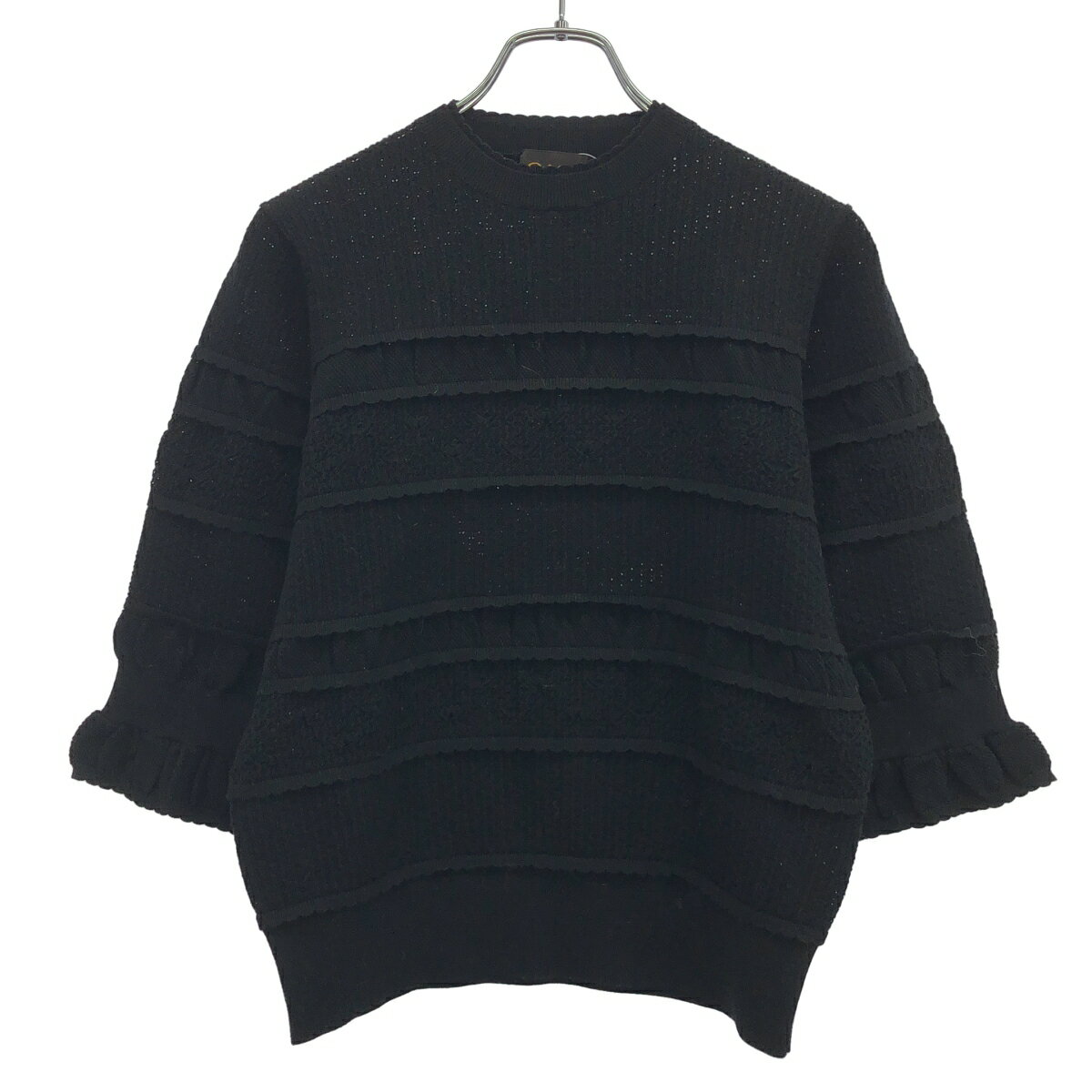 商品管理ID：ITAR2ROLRTAK Pale Jute ペールジュート 25SS Border Knit ショートスリーブニットセーター PJ-2025SS-20 コンディションについて コンディションランクの基準は、当社が設けた基準と...