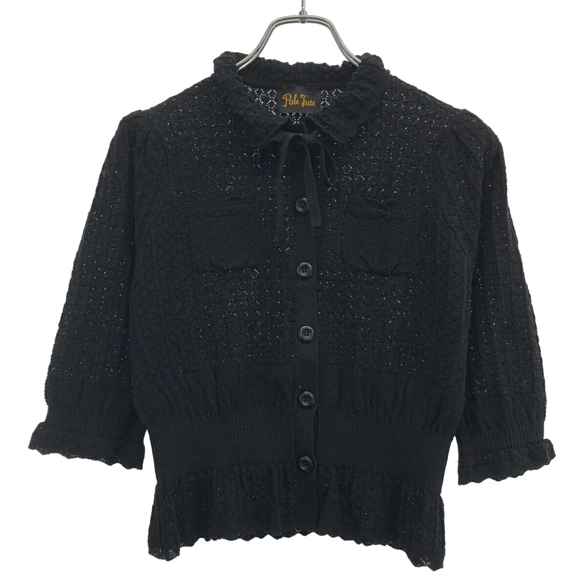 商品管理ID：IT542T9D0WSF Pale Jute ペールジュート 23SS Classical lace knit cardigan カーディガン PJ-2023SS-07 コンディションについて コンディションランクの基準は、当...