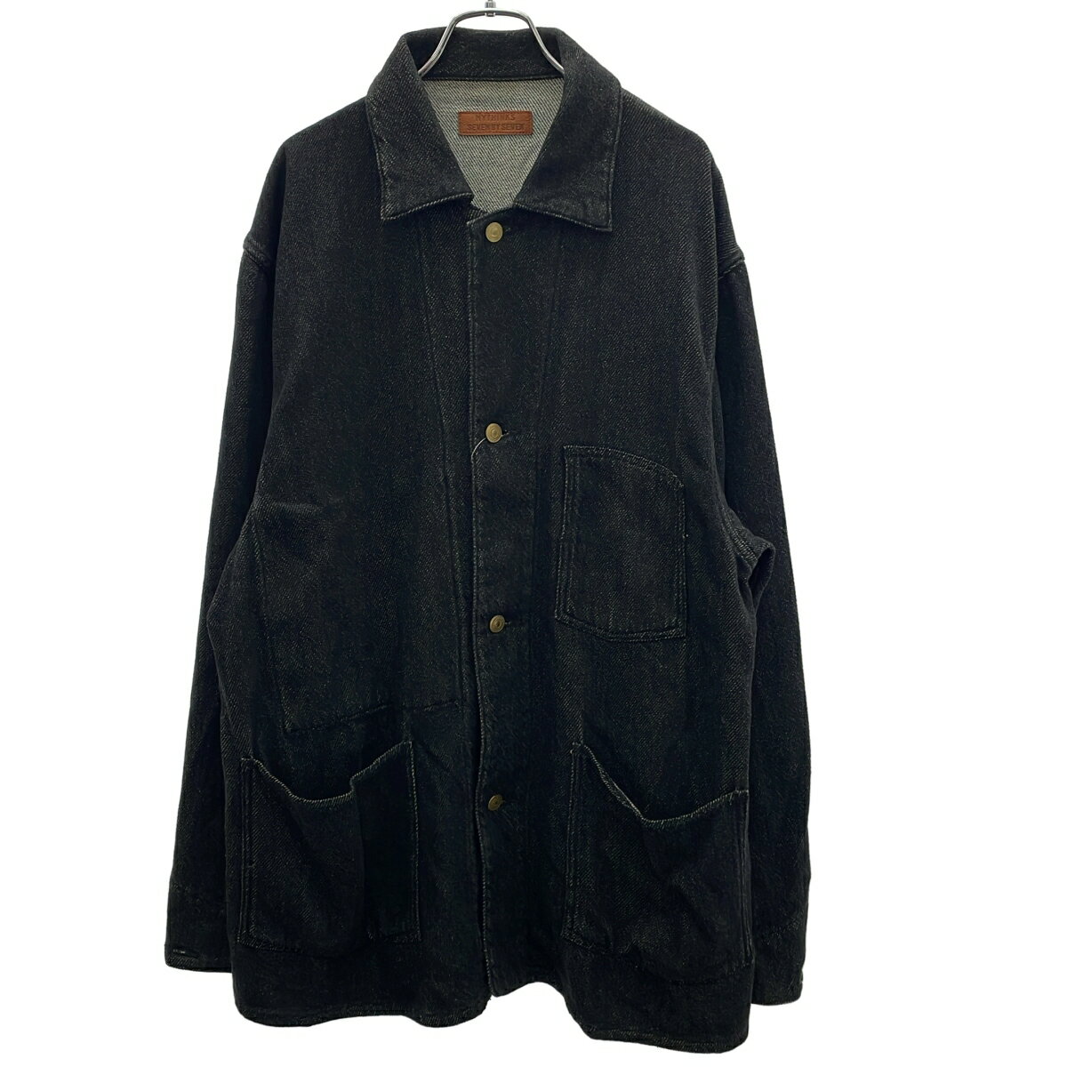 商品管理ID：ITADO11QHTHC SEVEN BY SEVEN×MYTHINKS マイシンクス セブンバイセブン 24SS ソフトデニムジャケット コンディションについて コンディションランクの基準は、当社が設けた基準となります。 感...