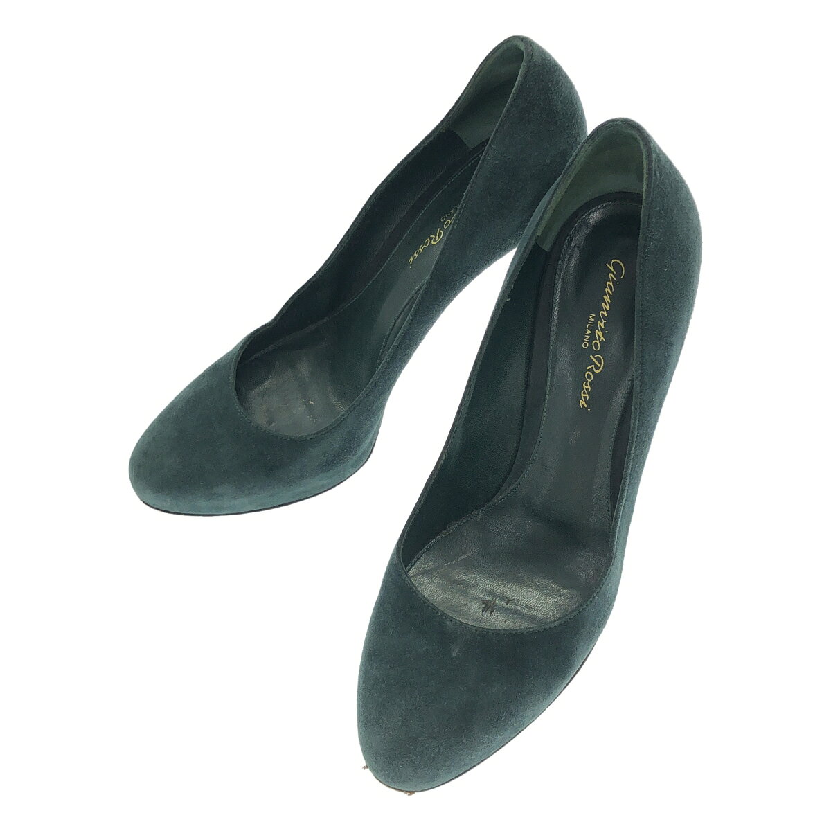 商品管理ID：ITEH5880PROW Gianvito Rossi ジャンヴィト ロッシ スウェードレザーヒールパンプス コンディションについて コンディションランクの基準は、当社が設けた基準となります。 感じ方には個人差がありますので、...