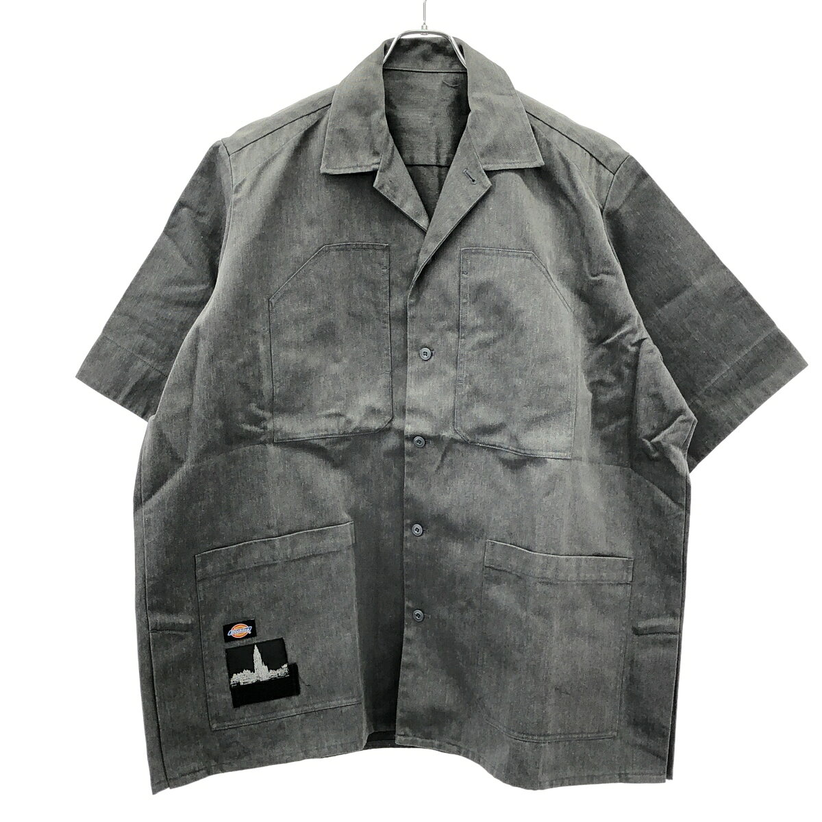 商品管理ID：IT95R1S66N7E TARO HORIUCHI タロウ ホリウチ Dickies オーバーサイズショートスリーブシャツ 2101-DSH51 コンディションについて コンディションランクの基準は、当社が設けた基準となりま...