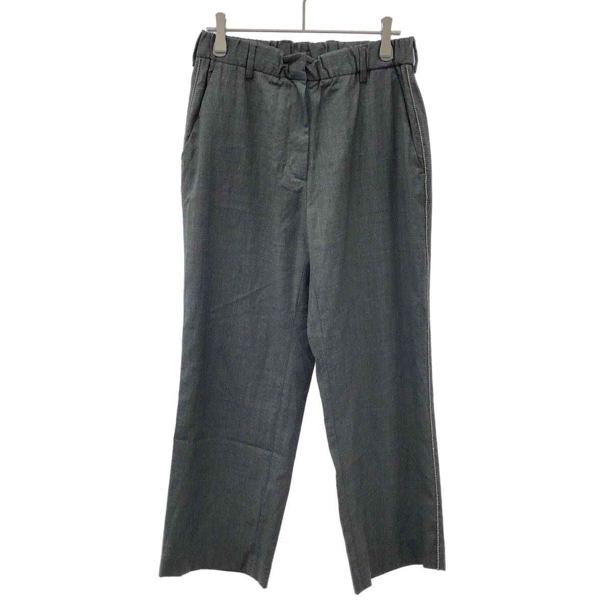 商品管理ID：ITLFB9BKR0FV N°21 NUMERO VENTUNO ヌメロ ヴェントゥーノ ビーズラインイージースラックスパンツ 18AW-B051-3133 コンディションについて コンディションランクの基準は、当社が設けた基...