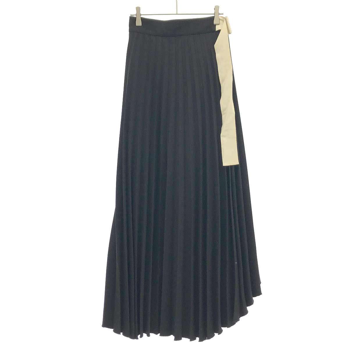 商品管理ID：IT6Z7N621R9X LEINWANDE ラインヴァンド PLEATS WRAPPED SKIRT プリーツラップスカート 0219030701 コンディションについて コンディションランクの基準は、当社が設けた基準となり...