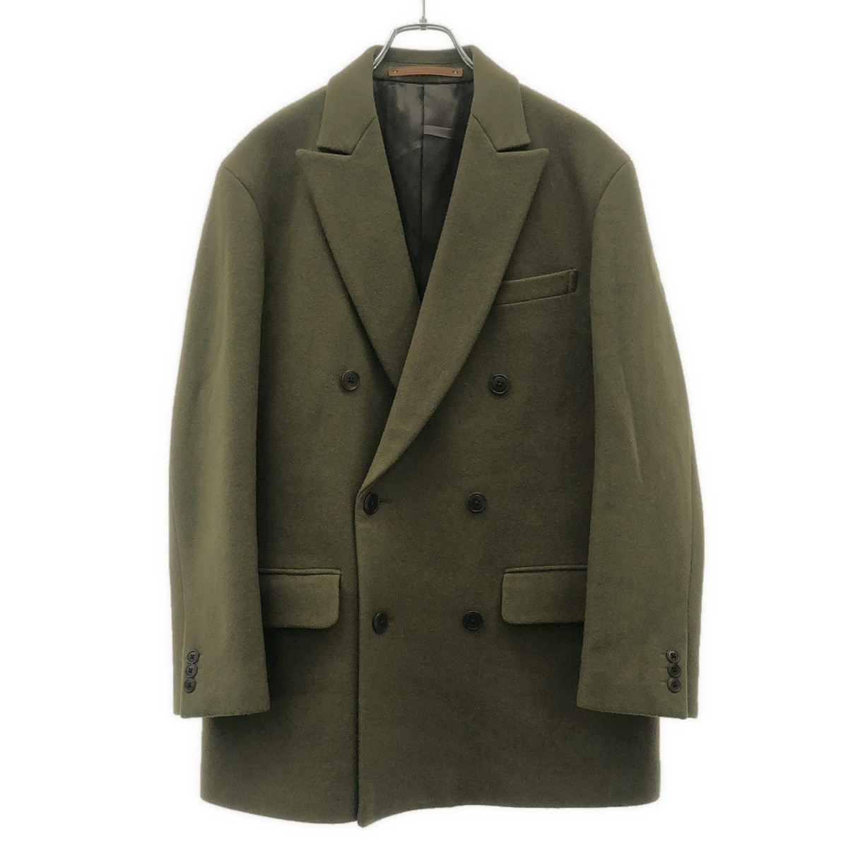 商品管理ID：ITK5SC0AZT0U SCYE サイ Super140 'S Wool Melton D.B Half Coat ウールメルトンダブルハーフコート 1124-43013 コンディションについて コンディションランクの基準は...