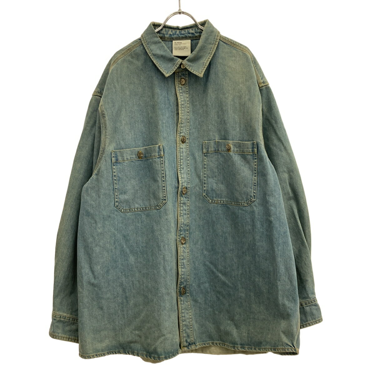 商品管理ID：IT2X8LZ8JOC0 HED MAYNER ヘドメイナー オーバーサイズデニムシャツ コンディションについて コンディションランクの基準は、当社が設けた基準となります。 感じ方には個人差がありますので、参考程度にお考え下さ...