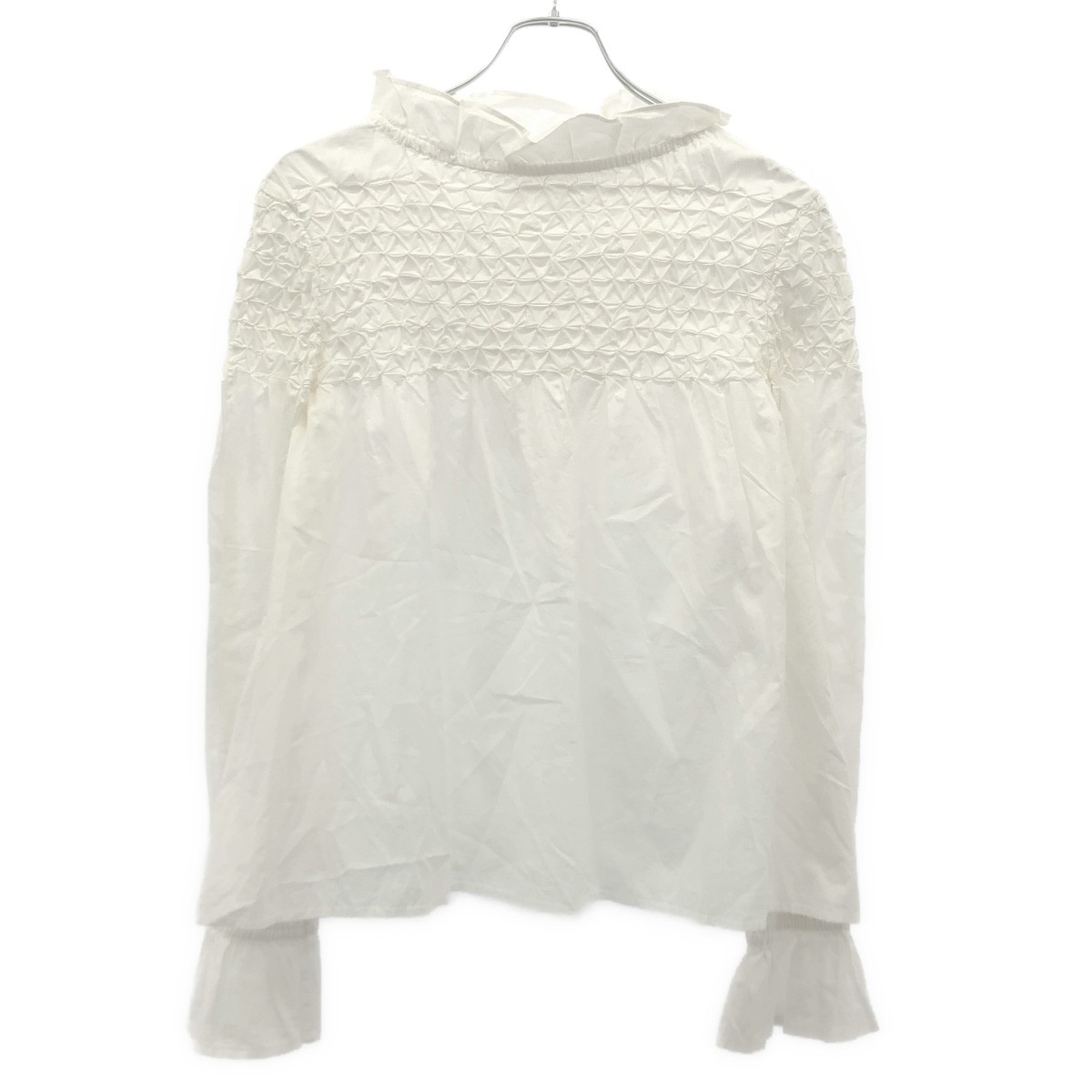 商品管理ID：ITQO3U2Q6Q5Y Merlette マーレット MAJORELLE コットンスモッキングブラウス シャツ コンディションについて コンディションランクの基準は、当社が設けた基準となります。 感じ方には個人差がありますの...