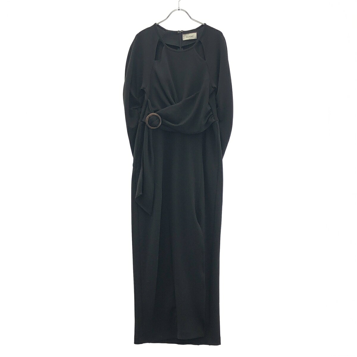 商品管理ID：ITEDXVJYNOX7 KNUTH MARF クヌース マーフ waist mark slit one piece ウエストマークスリットワンピース KM22AG02 コンディションについて コンディションランクの基準は、当...