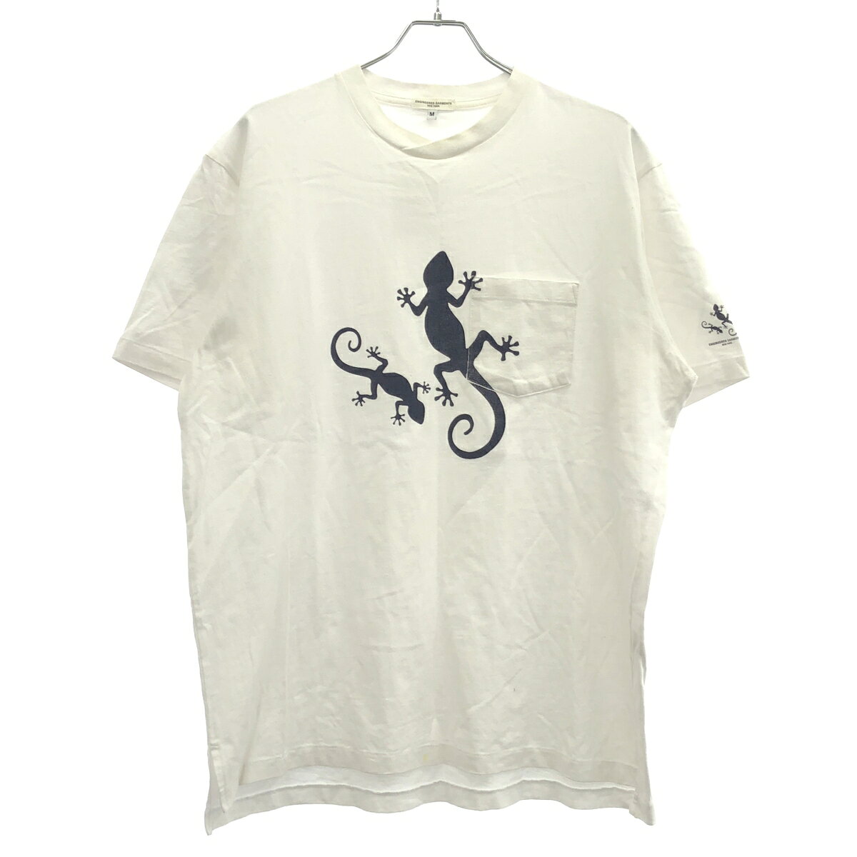 商品管理ID：IT356PL8M82C Engineered Garments エンジニアドガーメンツ 25SS Gecko Print Tee プリントTシャツ コンディションについて コンディションランクの基準は、当社が設けた基準となり...