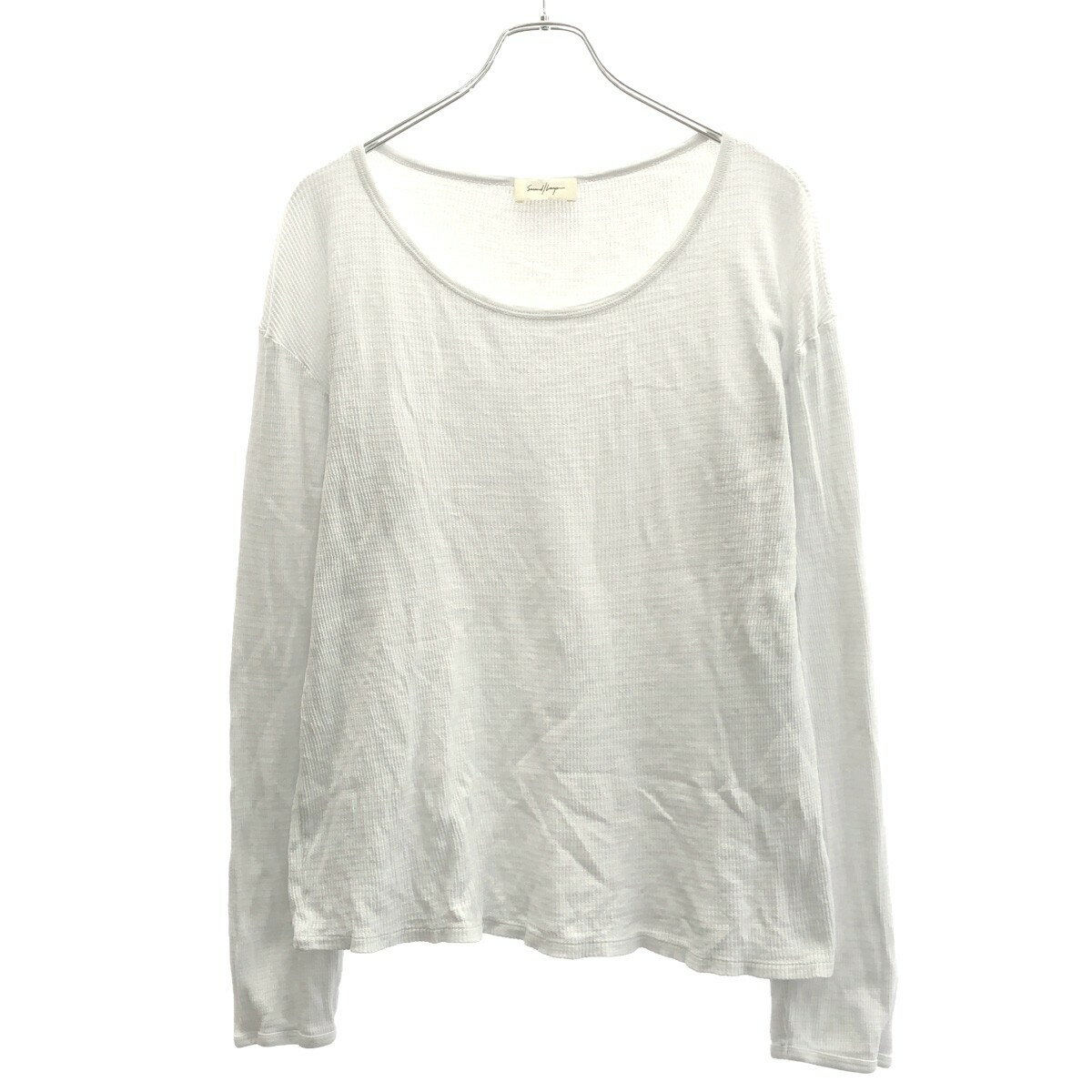 商品管理ID：IT2MMUE66FHY SECOND LAYER セカンドレイヤー VERTICAL THERMAL WHITE サーマルロングスリーブTシャツ コンディションについて コンディションランクの基準は、当社が設けた基準となりま...