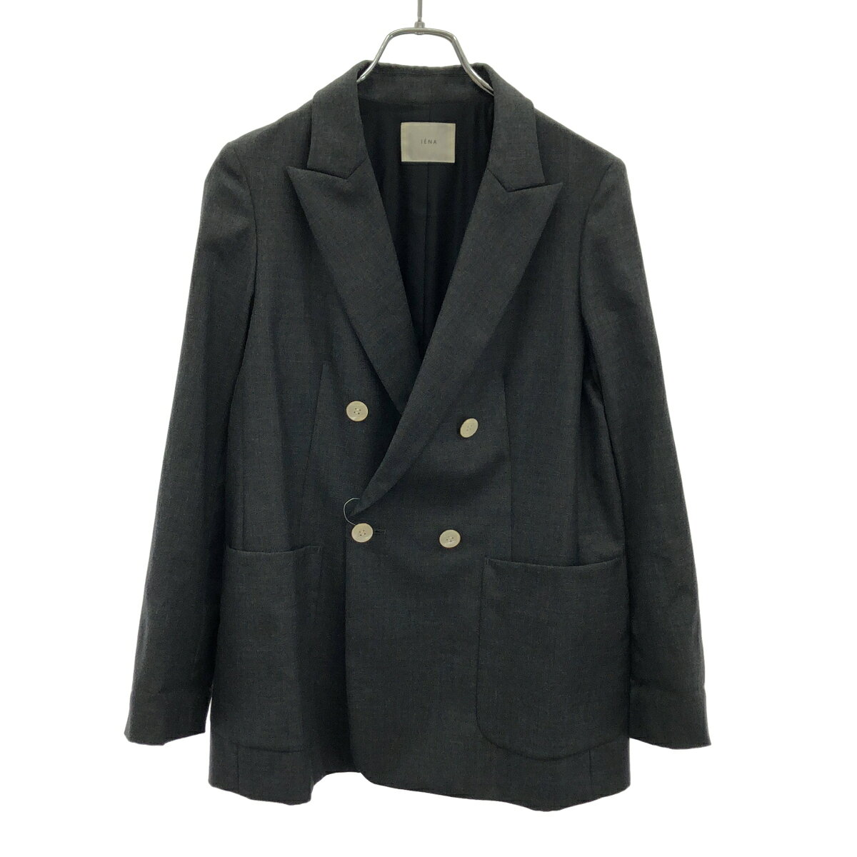 商品管理ID：ITBAM743WXMG IENA イエナ 21AW ウールダブルブレストジャケット 21-010-900-5310 コンディションについて コンディションランクの基準は、当社が設けた基準となります。 感じ方には個人差がありま...