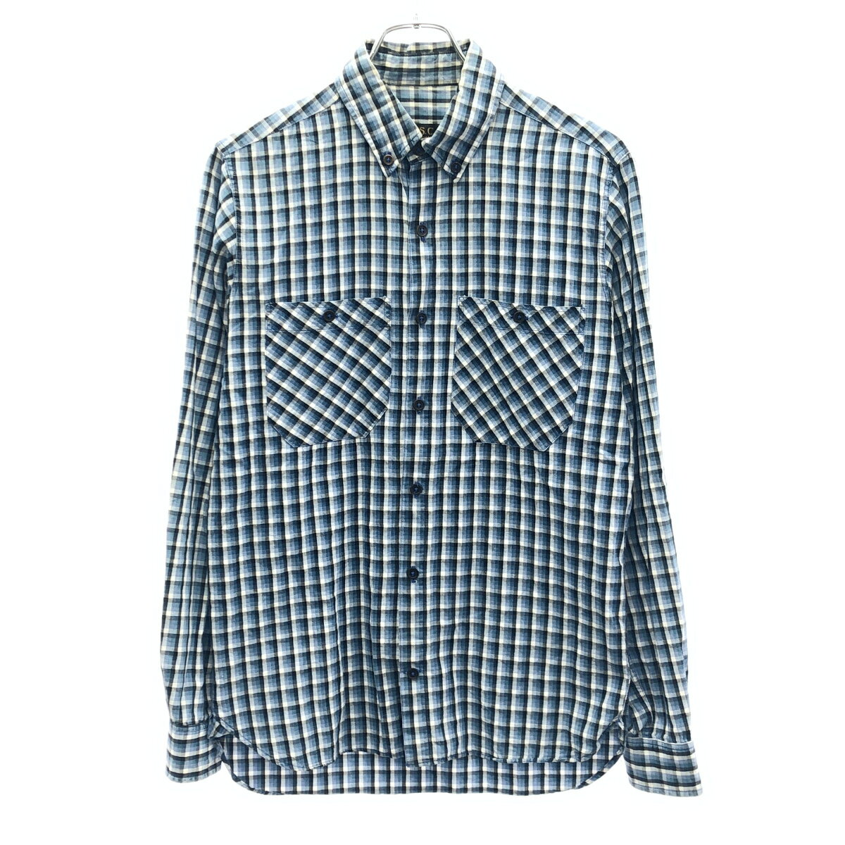商品管理ID：ITLRZWCYA2S8 FREEMANS SPORTING CLUB フリーマンズ スポーティング クラブ チェックシャツ コンディションについて コンディションランクの基準は、当社が設けた基準となります。 感じ方には個人差...