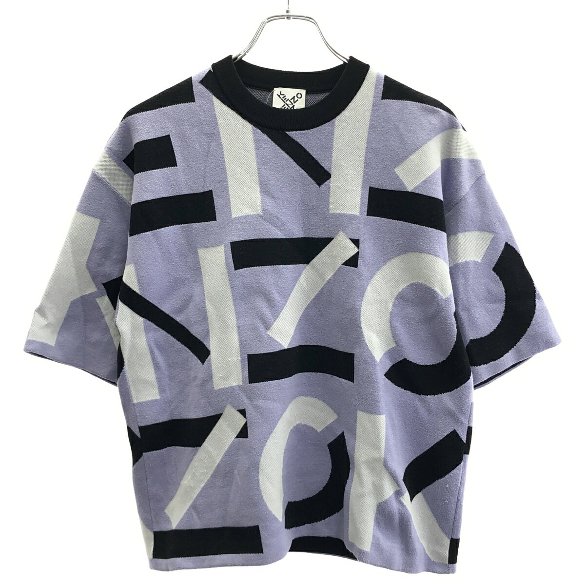 商品管理ID：ITNBWXFWE1EG KENZO ケンゾー 22SS マルチロゴショートスリーブニットセーター FC52PU6923SB コンディションについて コンディションランクの基準は、当社が設けた基準となります。 感じ方には個人差...