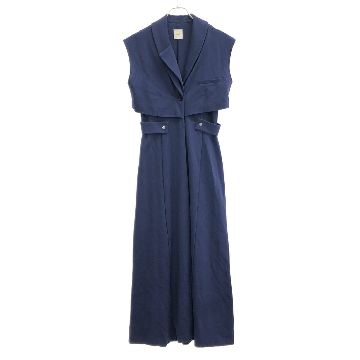 商品管理ID：ITCKIH6BAIJE ESIO エシオ Layered silhouette onepiece レイヤードショルダーワンピース ES22-1108 コンディションについて コンディションランクの基準は、当社が設けた基準とな...