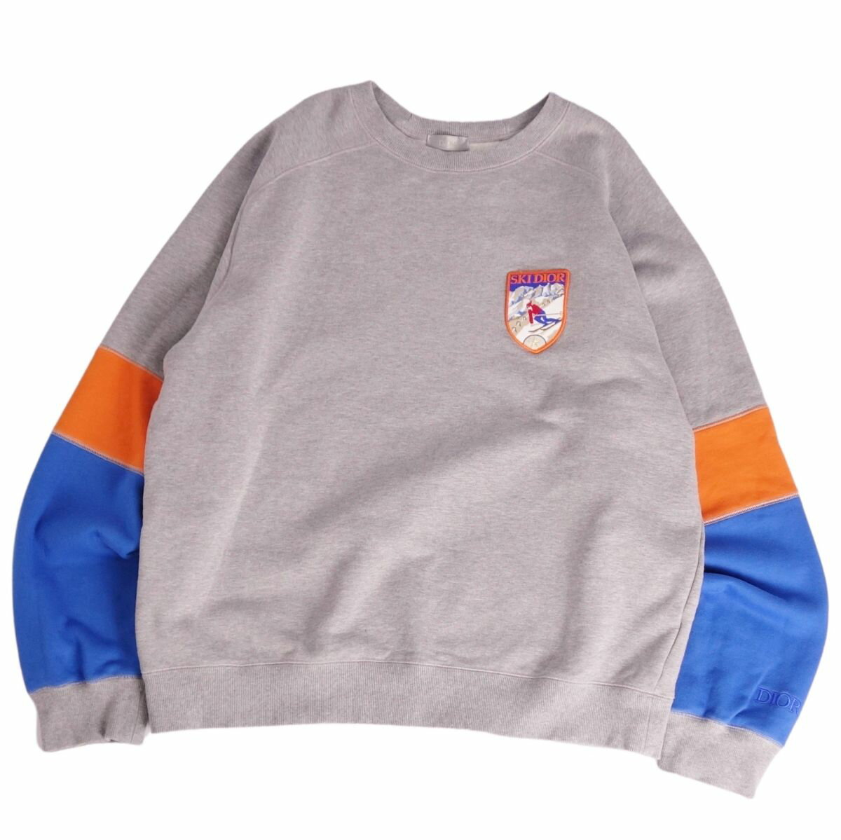 ■商品名ディオールオム スキーカプセルコレクション DIOR HOMME スウェット 2022 トレーナー プルオーバー コットン トップス メンズ イタリア製 グレー サイズXXL■状態説明・肌触りの良いスウェット素材を使用した、Dior...