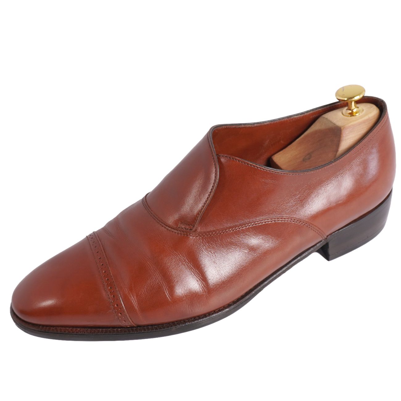 ■商品名ジョンロブ JOHN LOBB レザーシューズ PHILLIP2 LOAFER フィリップ2 ローファー ビジネスシューズ 革靴 メンズ イングランド製 ブラウン サイズ9.5EE(28cm相当)■状態説明・上質なレザー素材を使用し...