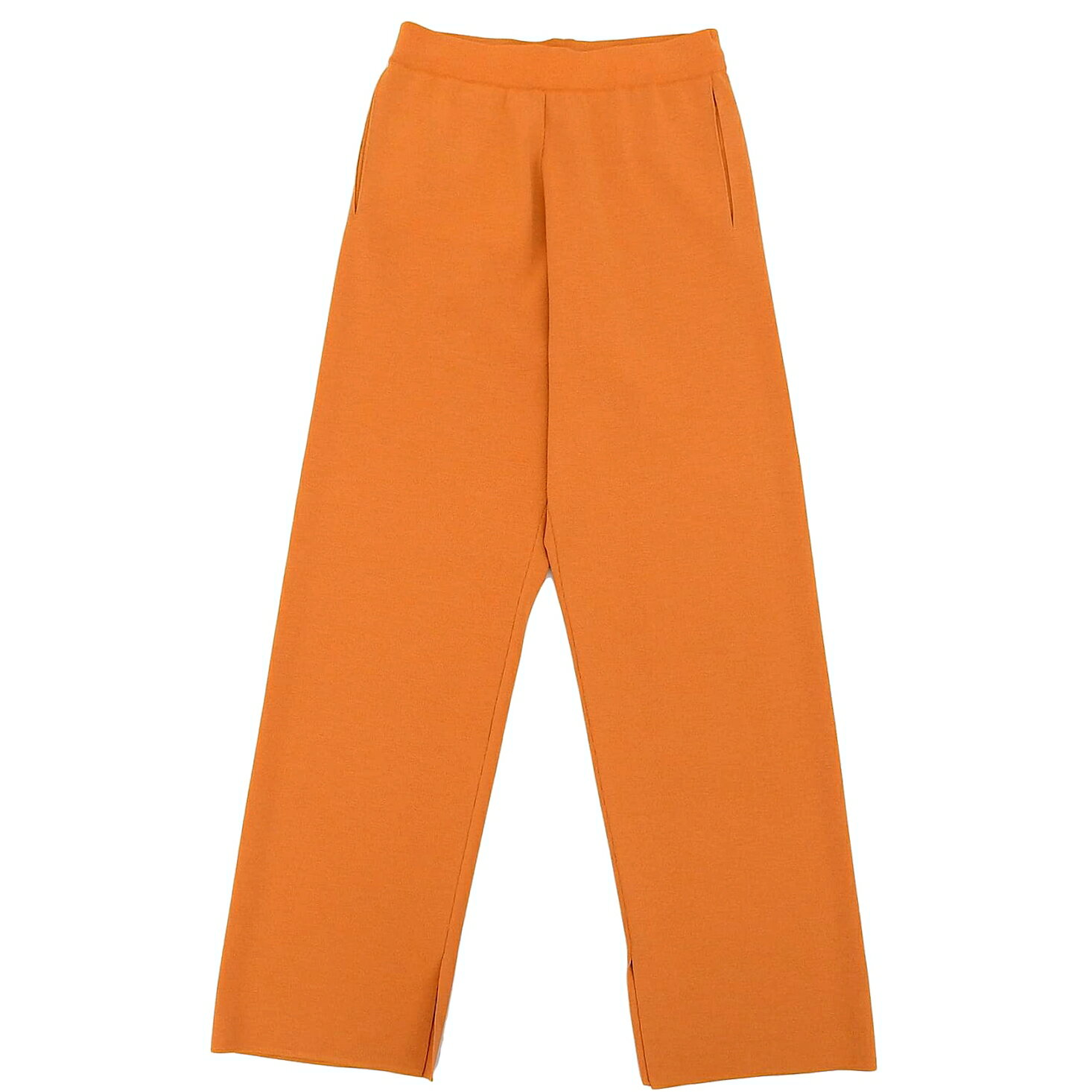 ■商品名オーラリー AURALEE 23SS WOOL RECYCLE POLYESTER HIGH GAUGE RIB KNIT PANTS ニット パンツ ロングパンツ イージーパンツ ワイドパンツ ウール ボトムス 日本製 レディース...