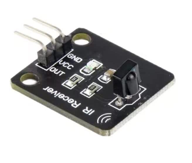 ・赤外線送受信センサモジュールの完成品、2.54mmピッチ3P接続、ピンヘッダ実装済み、送信距離：1.3m（5V/38KHz）、受信距離：10m、動作電源：5V、基板寸法：23.5x20.8mm、 ・赤外線送信モジュール、赤外線受信モジュー...