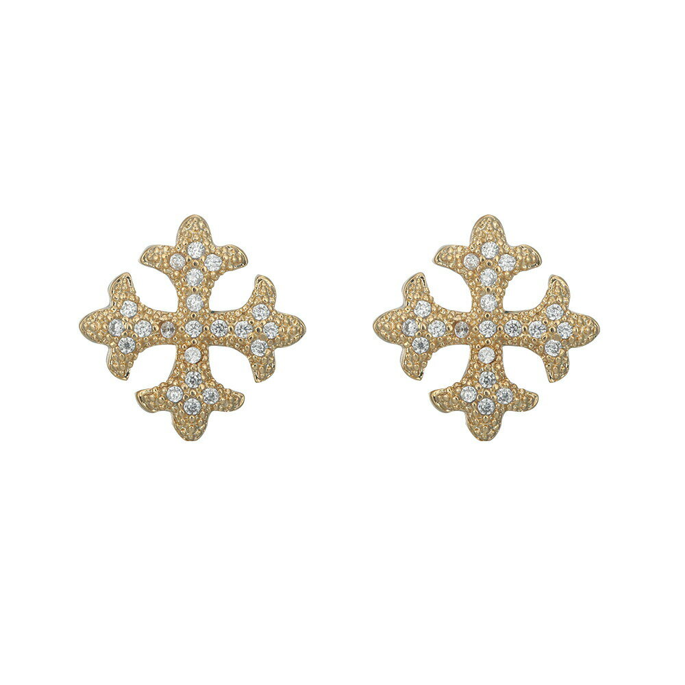 本商品はメール便送料無料 です。 PASITHEA ピアス 金属アレルギー対応 【商品名】 ピアス 十字 クロス 【商品コード】 moe-j-025 【ブランド名】 PASITHEA 【素材】 【石部分】 PASITHEA ジルコニア（クリ...