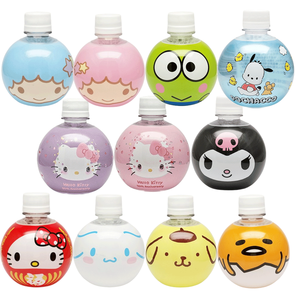 商品説明名称ボトルドウォーター 原材料名飲用水（RO膜処理水）内容量350ml×9本賞味期限 2025.7.11以降 原産国名日本 特徴・その他11種類各1本、計11本セットです。 ・キティ福だるま・ぐでたま・シナモロール ・ポムポムプリン...