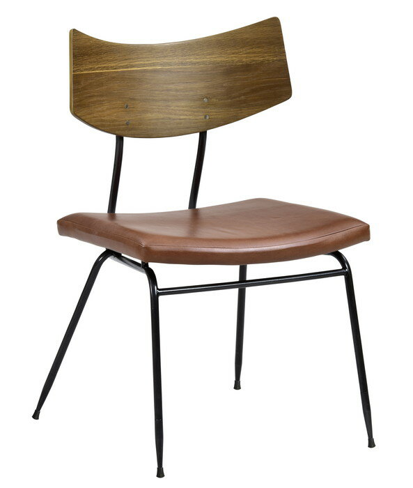 ソリ チェアー 122397 SOLI CHAIR SMOKED OAK BR LEATHER W480×D520×H770×SH430mm インテリア 家具 イス チェア ダイニングチェア 椅子 【品番】 122397 【サイズ】 W48...