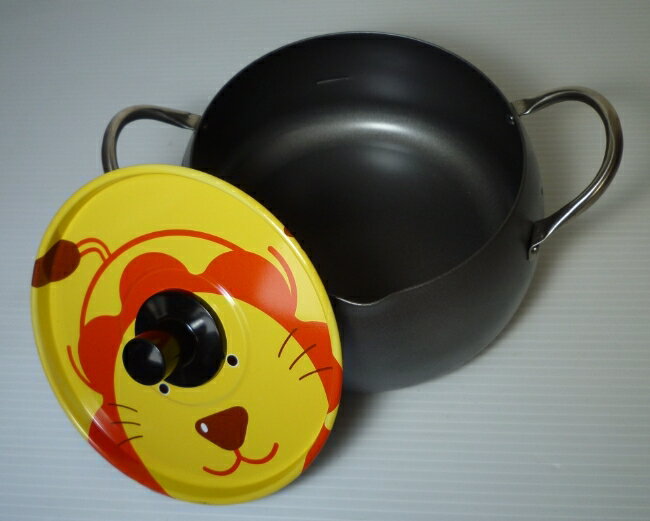 ☆アニマル天ぷら鍋らいおん☆ カラフルでキュートな天ぷら鍋 お弁当作りからとんかつ・天ぷらに最適油ハネしにくい「ドーム型形状」つかみやすい安心な取っ手 ★アニマル天ぷら鍋らいおん★ 商品詳細 【商品説明】 　　　カラフルでキュートな天ぷら鍋...